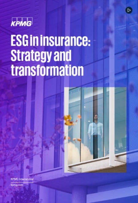 Studie- ESG in insurance: Strategy and transformation - KPMG