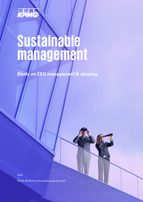 Sustainable management - KPMG AG Wirtschaftsprüfungsgesellschaft