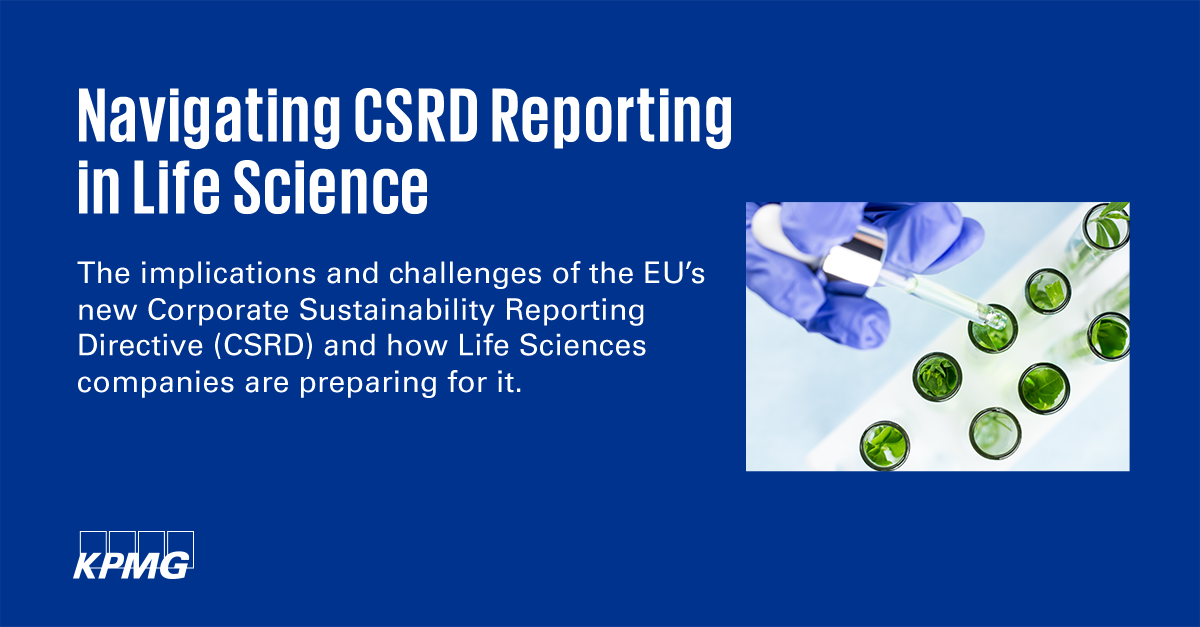 Whitepaper Navigating CSRD Reporting in Life Sciences – KPMG AG ...