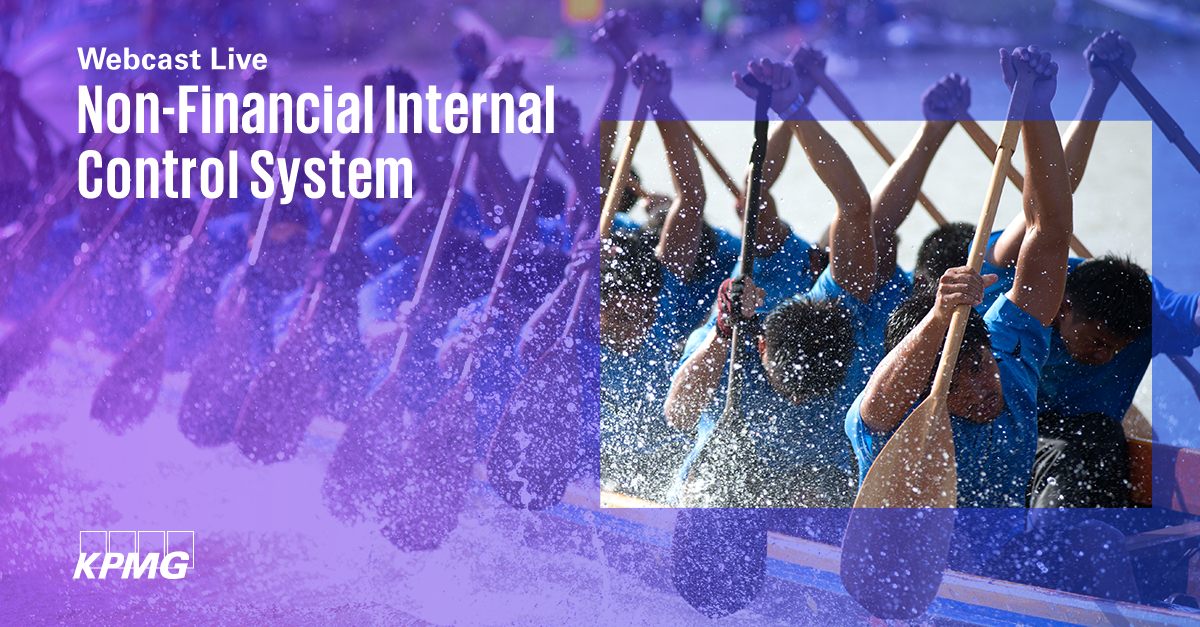 Webcast - Non-Financial Internal Control System