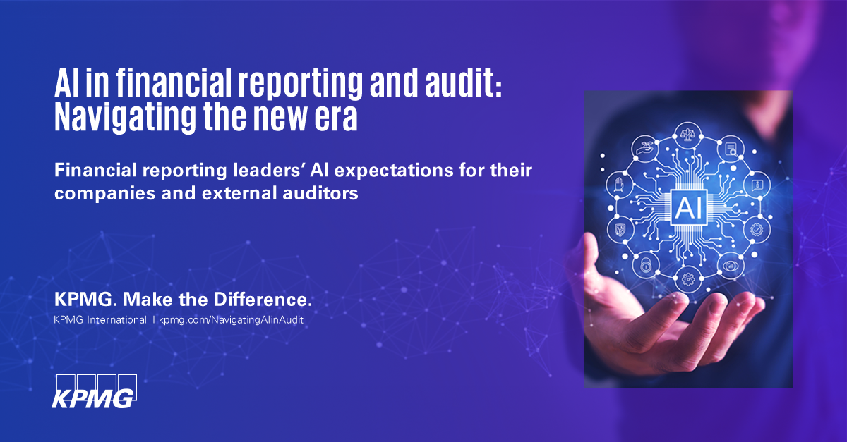 AI in financial reporting and audit