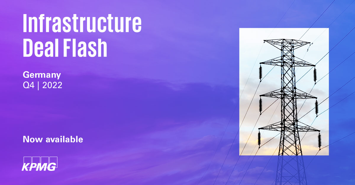 KPMG Infrastructure Deal Flash Q1/2023 - KPMG AG