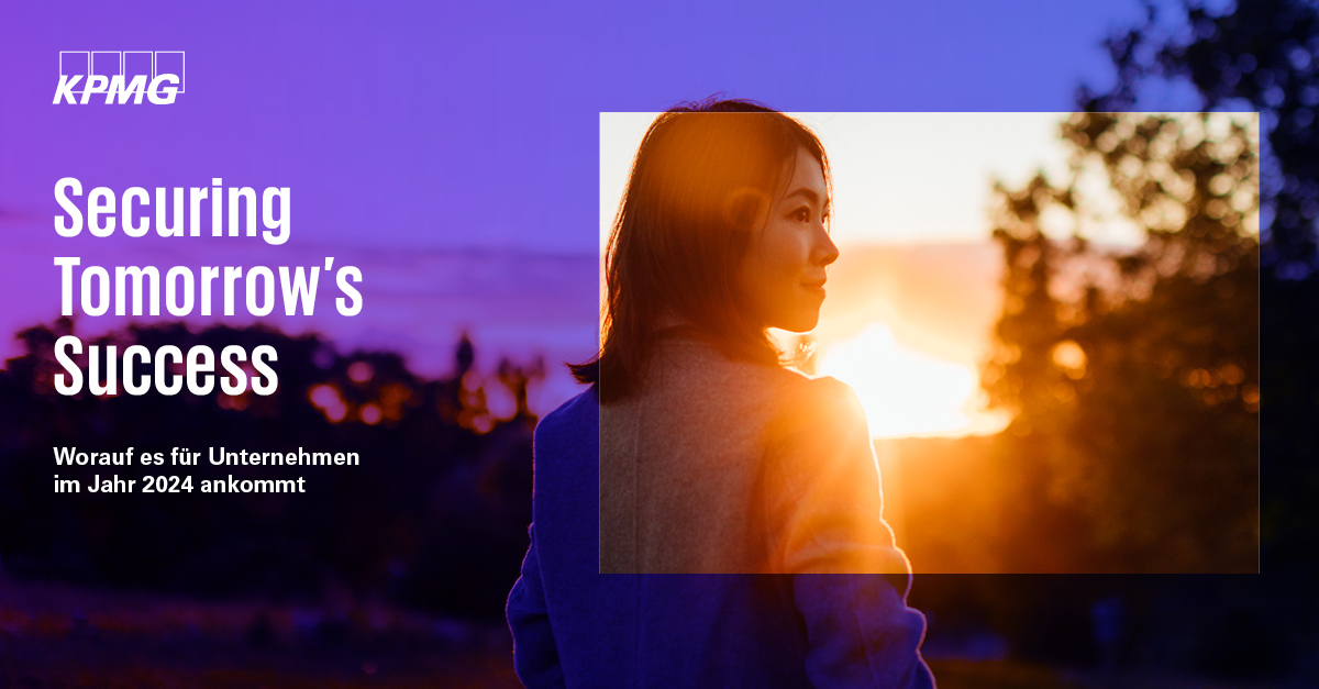 Publikation: “Securing Tomorrow's Success” - KPMG AG ... Publikation: “Securing Tomorrow's Success” - KPMG AG ...