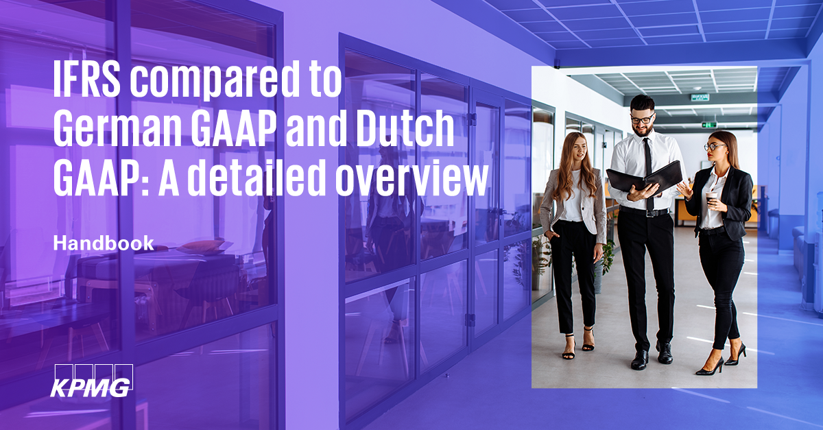 IFRS compared to German GAAP and Dutch GAAP